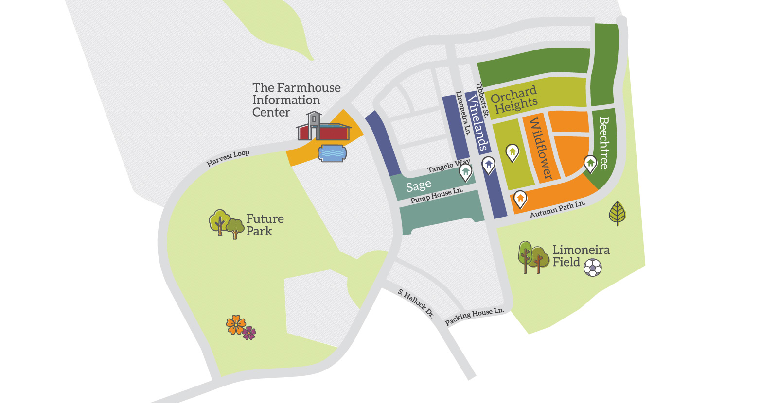 Explore the Neighborhoods - Harvest at Limoneira